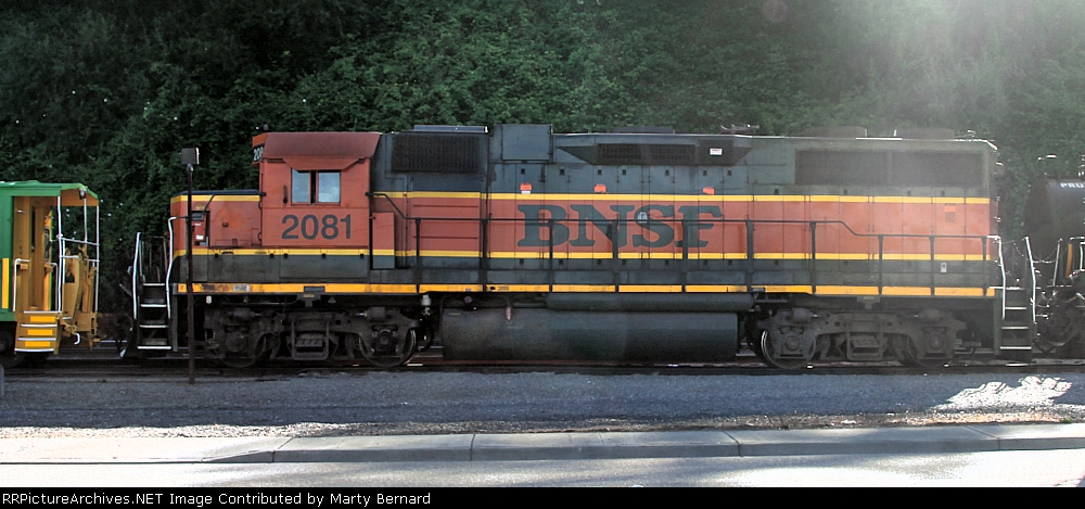 BNSF 2081 Awaits Assignment